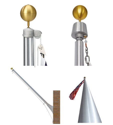 Commercial Flagpoles – Action Advertising and Flags